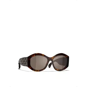 Chanel Ch5486 Oval Sunglasses