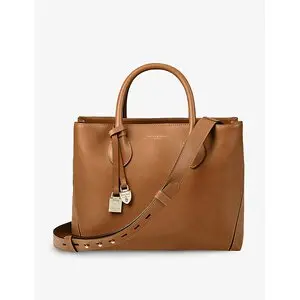 Aspinal Of London Silver Tone Totes For Women