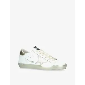 GOLDEN GOOSE Superstar E37 Logo-print Leather Low-top Trainers