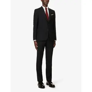 Paul Smith A Suit To Travel In Structured-shoulders Regular-fit Tapered-leg Wool Suit