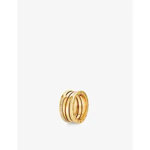 BVLGARI B.zero1 18ct Yellow-gold And Diamond Ring - Yellow Gold
