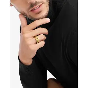 BVLGARI B.zero1 18ct Yellow-gold And Diamond Ring - Yellow Gold