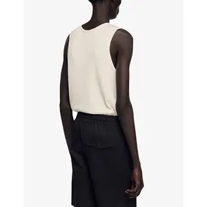 Sandro Stretch Cotton-blend Shorts - Black