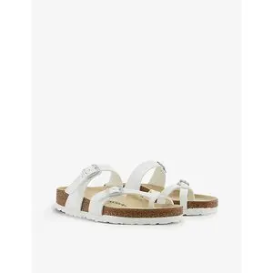 BIRKENSTOCK Mayari Faux-leather Sandals - White