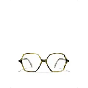 Chanel Square Eyeglasses - Green