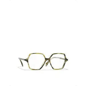 Chanel Square Eyeglasses - Green