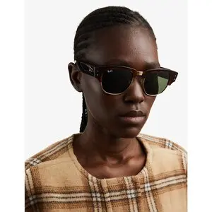 Ray-ban Mega Clubmaster Sunglasses - Brown