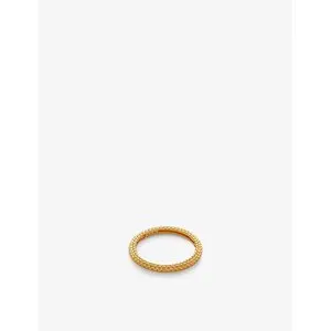 Monica Vinader Heirloom Stacking Ring - Yellow Gold