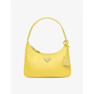 Prada Re-nylon Shoulder Bag - Yellow