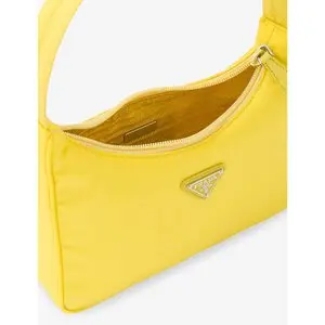 Prada Re-nylon Shoulder Bag - Yellow