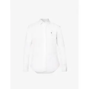 Polo Ralph Lauren Brand-embroidered Cotton Shirt - Bsr White