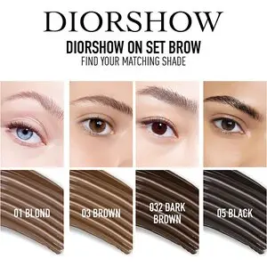 Dior Show On Set Brow Mascara 5ml - Universal Clear