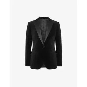 Men's Black Velvet Blazers