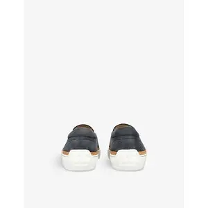 TOD'S Cassetta Slip-on Leather Low-top Trainers
