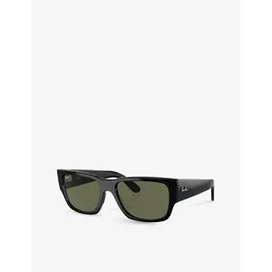 Ray-ban Rectangle-frame Sunglasses - Black