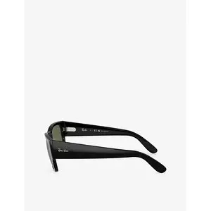 Ray-ban Rectangle-frame Sunglasses - Black