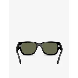 Ray-ban Rectangle-frame Sunglasses - Black
