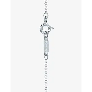 Tiffany & Co. Cross Diamond Pendant Necklace