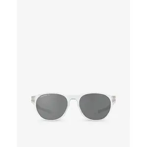 Oakley Reedmace Round-frame Sunglasses - Clear