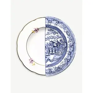 SELETTI Hybrid Fillide Printed Porcelain Soup Plate 25.4cm - One-color