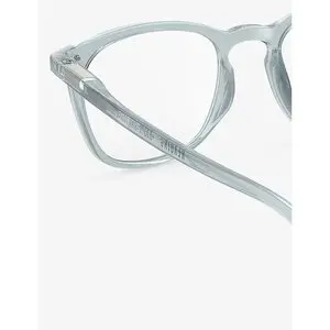 IZIPIZI Square Framed Reading Glasses - Frozen Blue