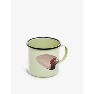 SELETTI Wears Toiletpaper Graphic-print Enamel Mug