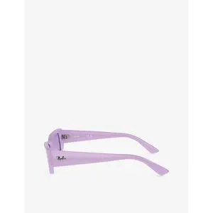 Ray-ban Rectangle-frame Sunglasses - Purple