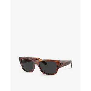 Ray-ban Rectangle-frame Sunglasses - Brown
