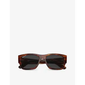 Ray-ban Rectangle-frame Sunglasses - Brown