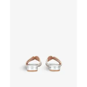 Carvela Gala Crystal-embellished Woven Sandals