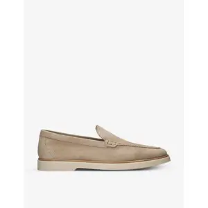 Magnanni Altea Suede Loafers - Bone