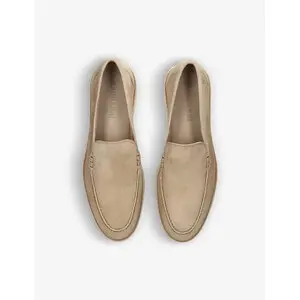 Magnanni Altea Suede Loafers - Bone