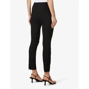 Vince Cropped Straight-leg Mid-rise Trousers