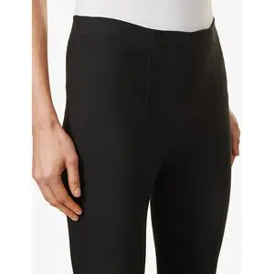 Vince Cropped Straight-leg Mid-rise Trousers