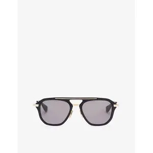 Dita Dts416 Terracraft Aviator Sunglasses - Black