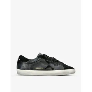 GOLDEN GOOSE Super-star Leather And Suede Trainers