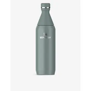 STANLEY All Day Slim Stainless-steel Bottle 600ml Shale
