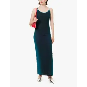 Won Hundred Cadence Scoop-Neck Maxi Dress In Reflection Pond Gradient - 46%  Off | Editorialist