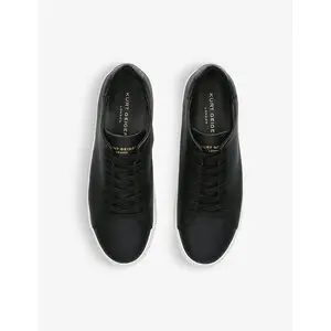 Kurt Geiger Lennon Logo-embossed Leather Low-top Trainers
