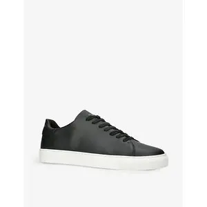 Kurt Geiger Lennon Logo-embossed Leather Low-top Trainers