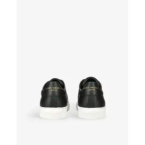 Kurt Geiger Lennon Logo-embossed Leather Low-top Trainers