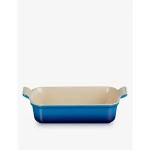 LE CREUSET Heritage Stoneware Rectangular Dish - Azure Blue