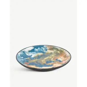 SELETTI Diesel Living With Cosmic Diner Earth Porcelain Dinner Plate 32cm - One-color