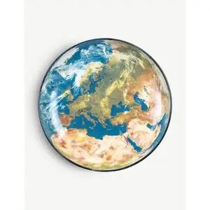 SELETTI Diesel Living With Cosmic Diner Earth Porcelain Dinner Plate 32cm - One-color