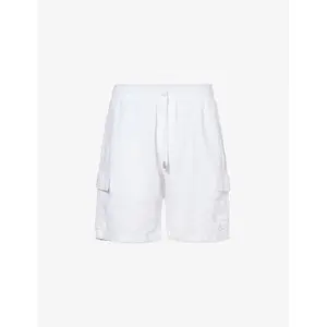 Vilebrequin Baie Linen Shorts Blanc