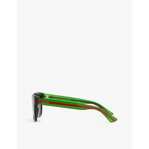 Gucci Gg0001sn Square-frame Sunglasses - Black