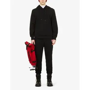 Canada Goose Relaxed-fit Cotton-jersey Jogging Bottoms - Black