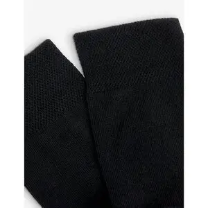 Falke Sensitive London Stretch-cotton-blend Socks - 3000 Black