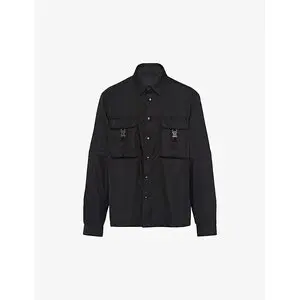 Prada Re-nylon Brand-plaque Nylon Shirt