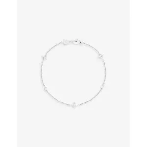 ASTRID & MIYU Cosmic Star Charm Bracelet - Rhodium